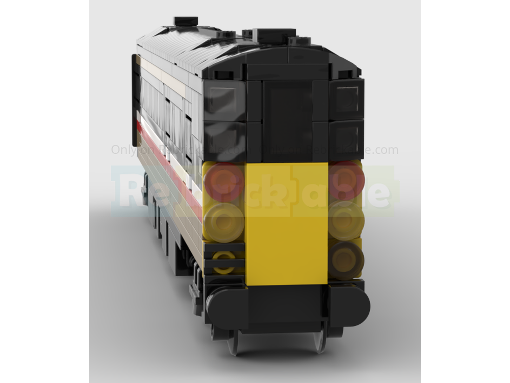 LEGO MOC-214959 4-Wide BR MK2 DBSO Cab Carriage In Intercity Livery ...