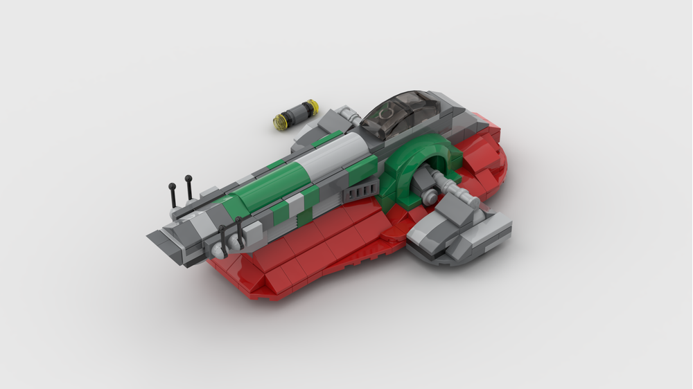 LEGO MOC Slave I Mini by Rivers Bricks | Rebrickable - Build with LEGO