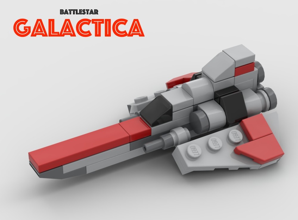 LEGO MOC Red Squadron Viper Mk 1 by DanzBrix | Rebrickable - Build with ...