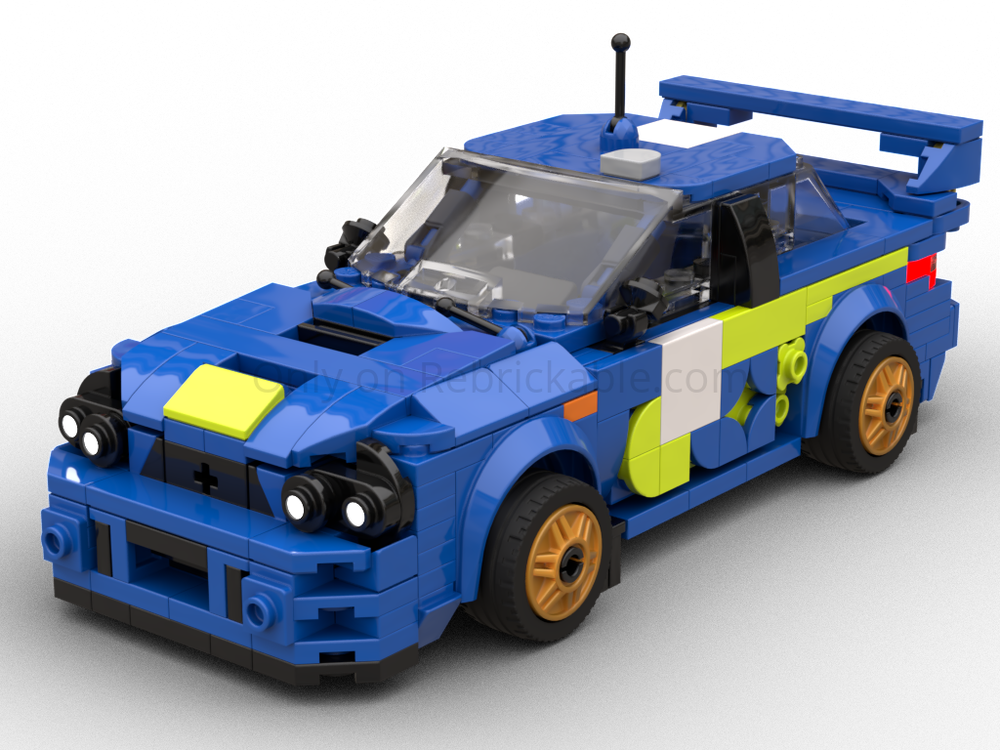 LEGO MOC Subaru Impreza'02 GB Rally / Solberg's Impreza S8 X9SRT ...
