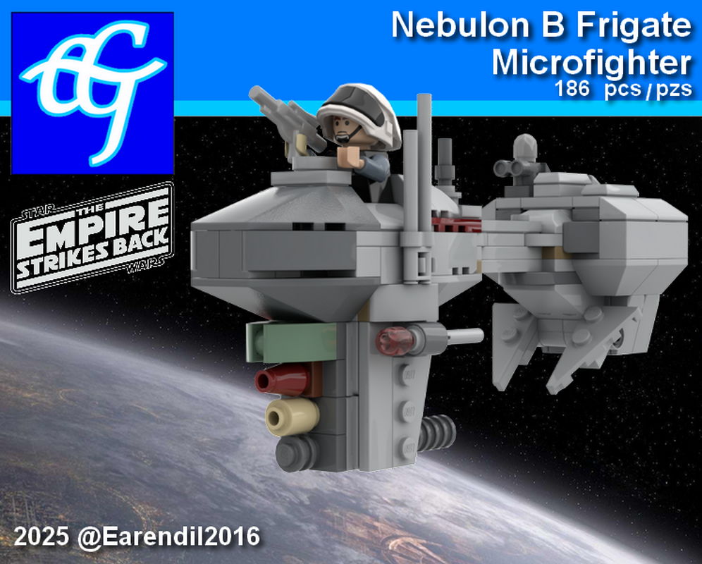 LEGO MOC Nebulon B Frigate Microfighter by Earendil2016 | Rebrickable ...