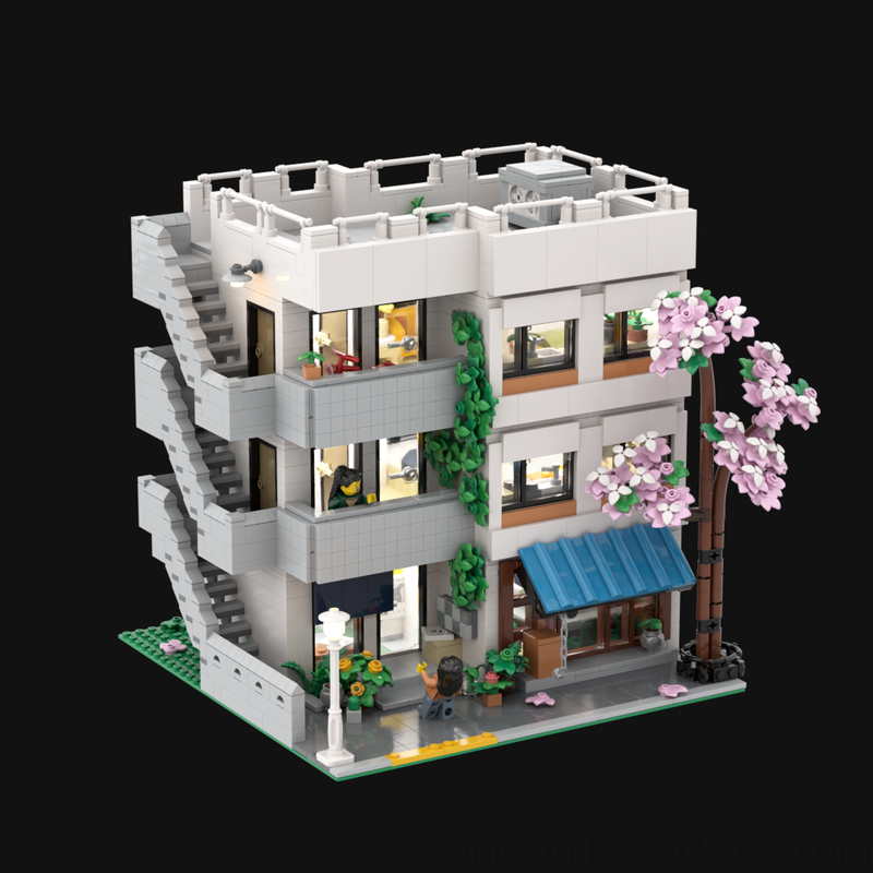 LEGO MOC-214973 the Modern by rebelnili | Rebrickable - Build with LEGO