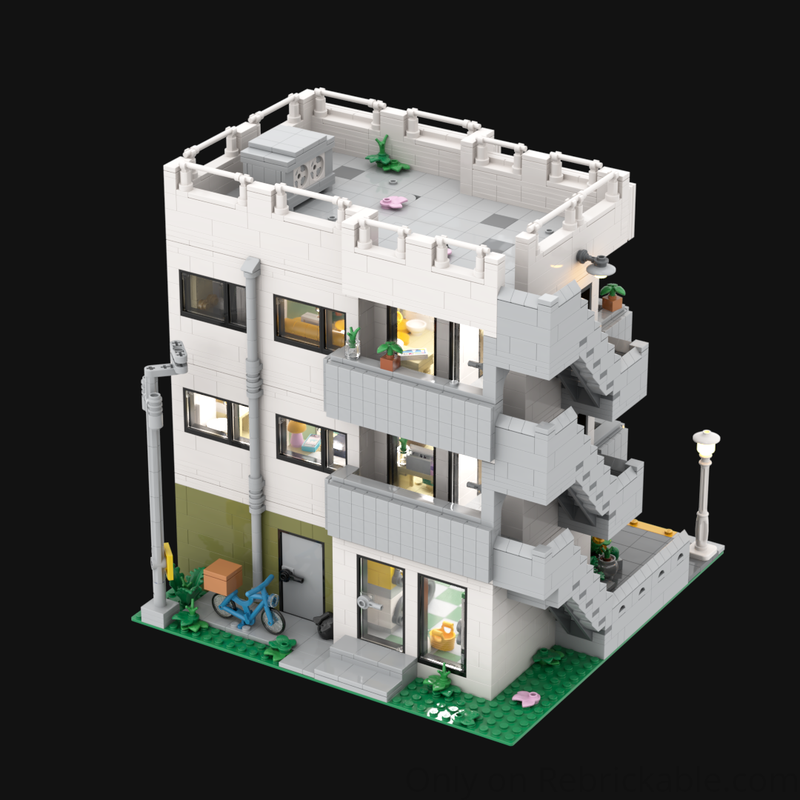 LEGO MOC-214973 the Modern by rebelnili | Rebrickable - Build with LEGO