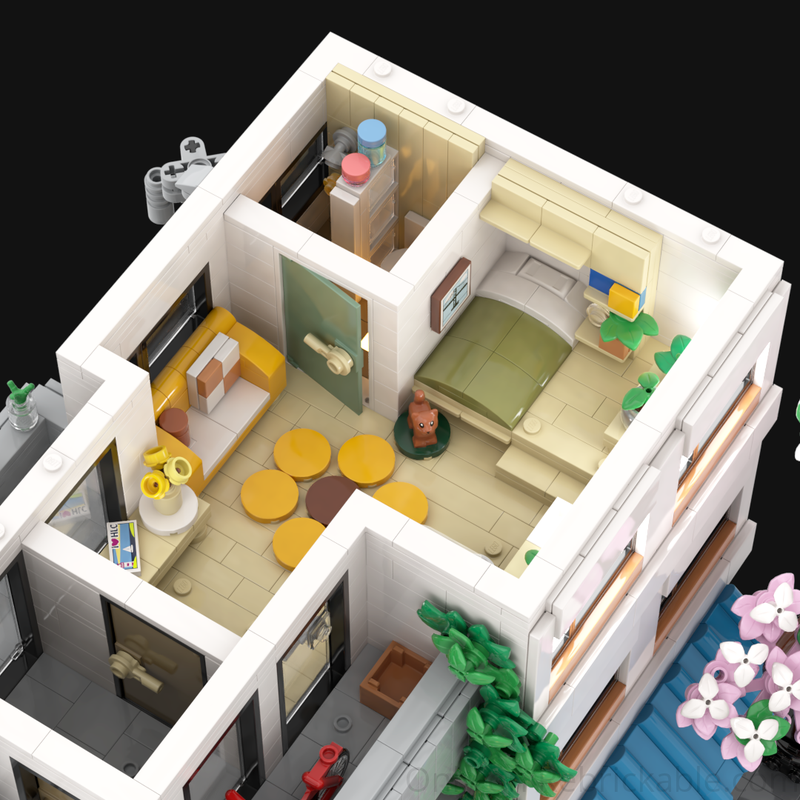 LEGO MOC-214973 the Modern by rebelnili | Rebrickable - Build with LEGO