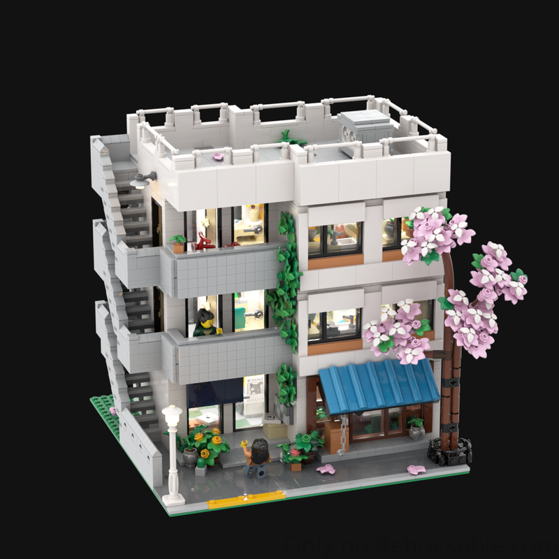 LEGO MOC-214973 the Modern by rebelnili | Rebrickable - Build with LEGO