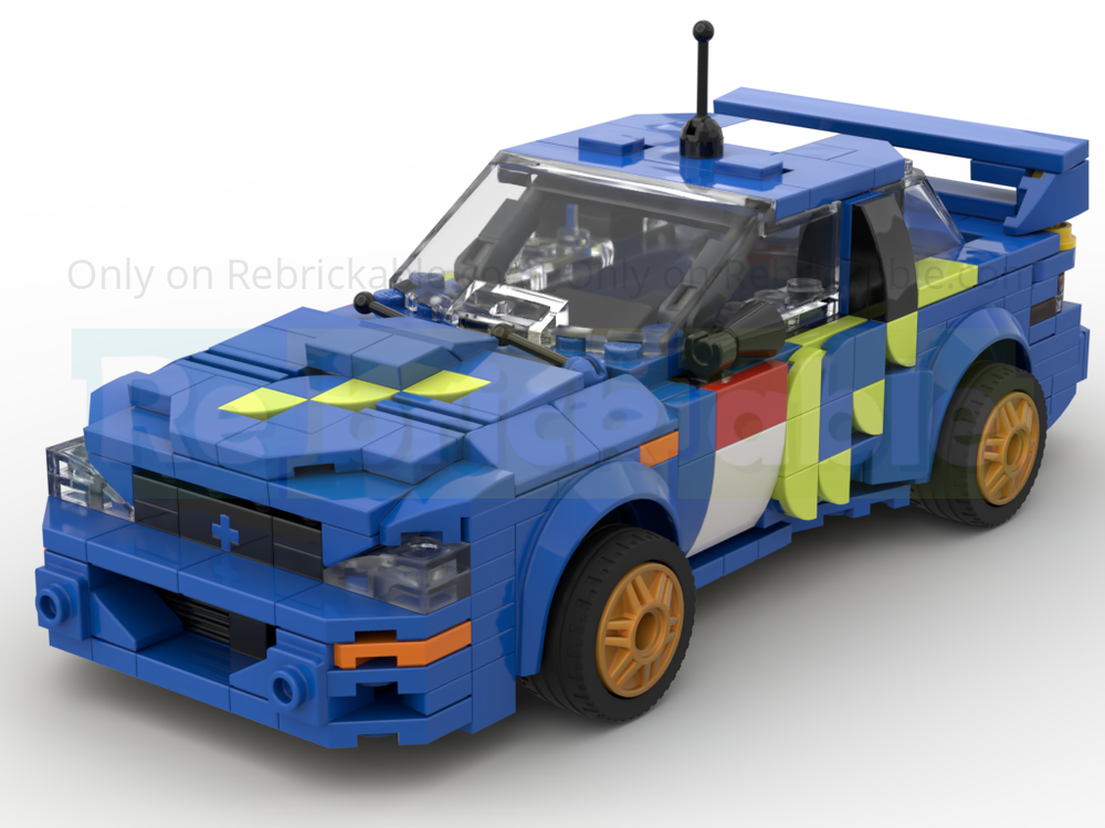 LEGO MOC-214974 Subaru Impreza'98 FRANCE Rally / WRC 22B STi / McRae's ...