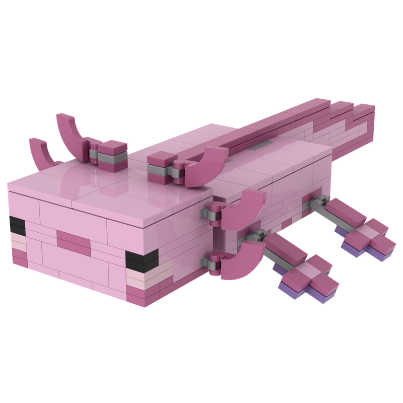 LEGO MOC Axolotl by stowball | Rebrickable - Build with LEGO