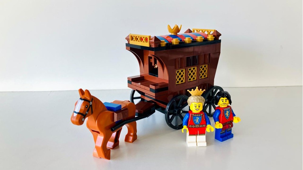 LEGO MOC Royal Carriage by alexandrebricks74 | Rebrickable - Build with ...
