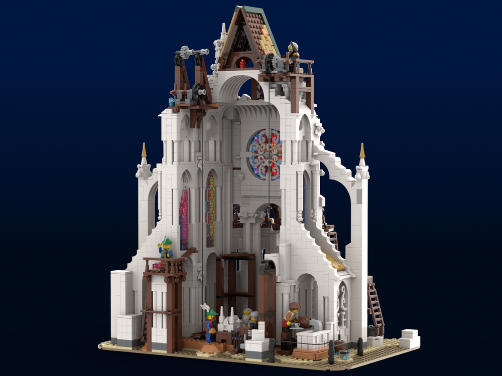 LEGO MOC-214984 Medieval Construction Site by arselus | Rebrickable ...