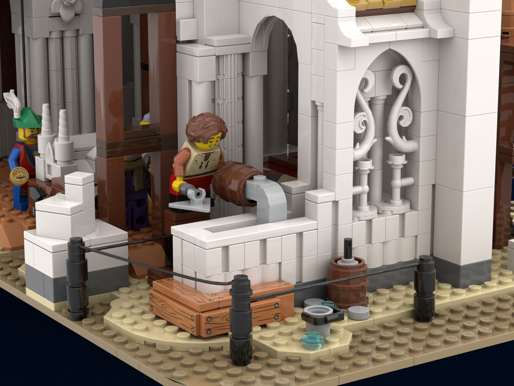 LEGO MOC Medieval Construction Site by arselus | Rebrickable - Build ...