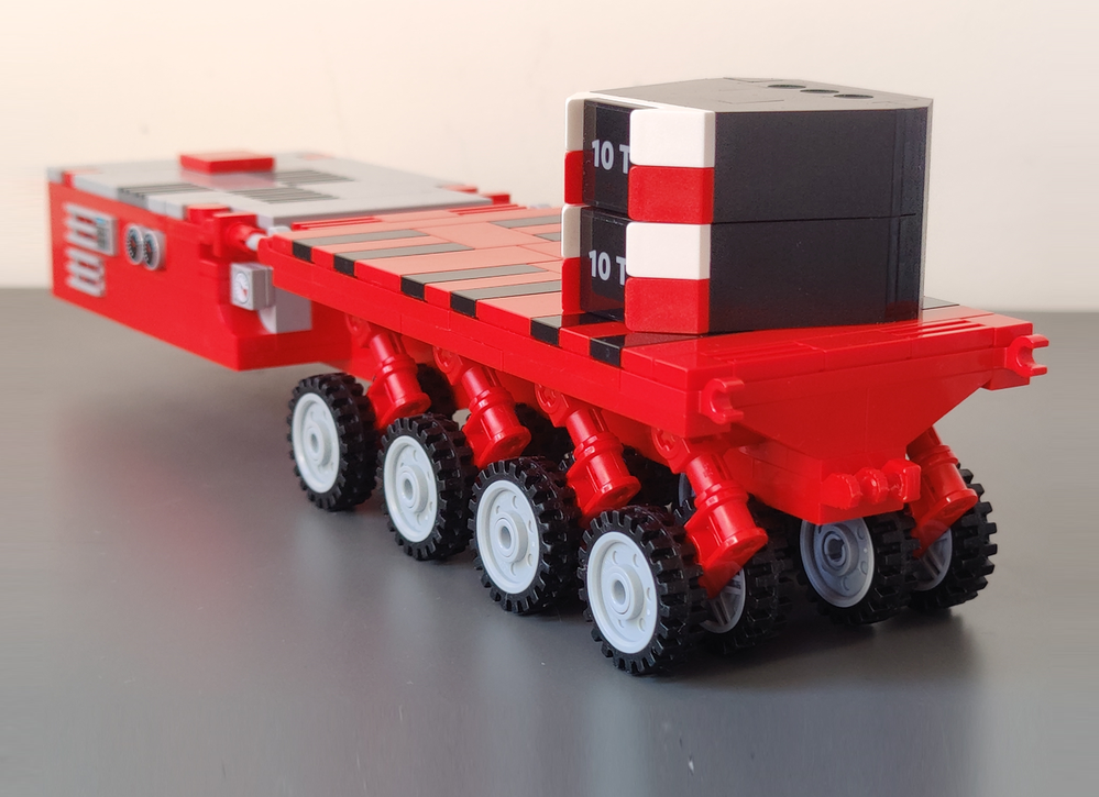 LEGO MOC SPMT (Self Propelled Modular Transporter) by Henktor ...
