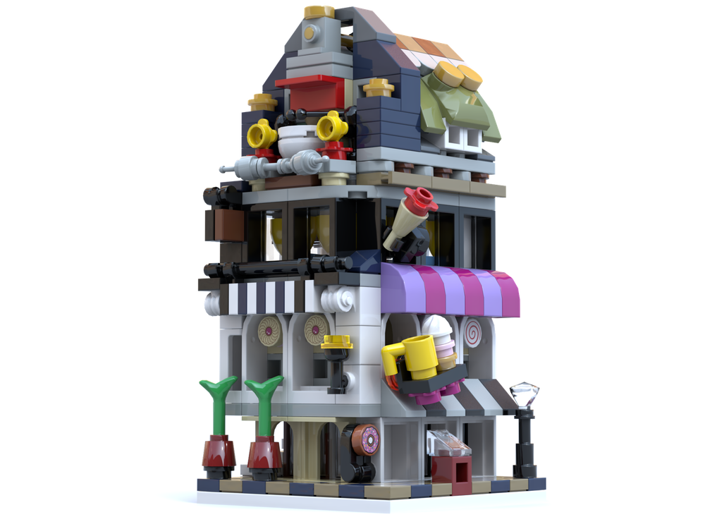 LEGO MOC French Quater by hyswz | Rebrickable - Build with LEGO