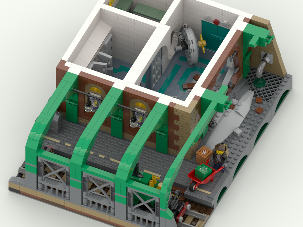 LEGO MOC-215022 Brick Bank - The subway heist by Takemenorth ...