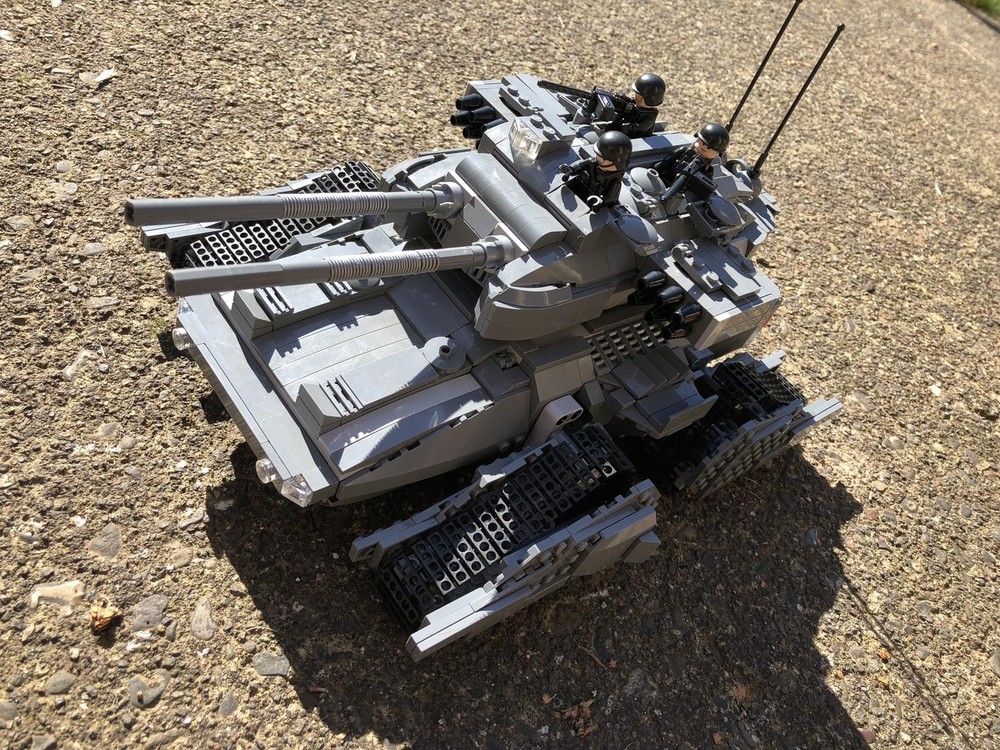 LEGO MOC 'Goliath' futuristic tank by Camobricktape | Rebrickable ...