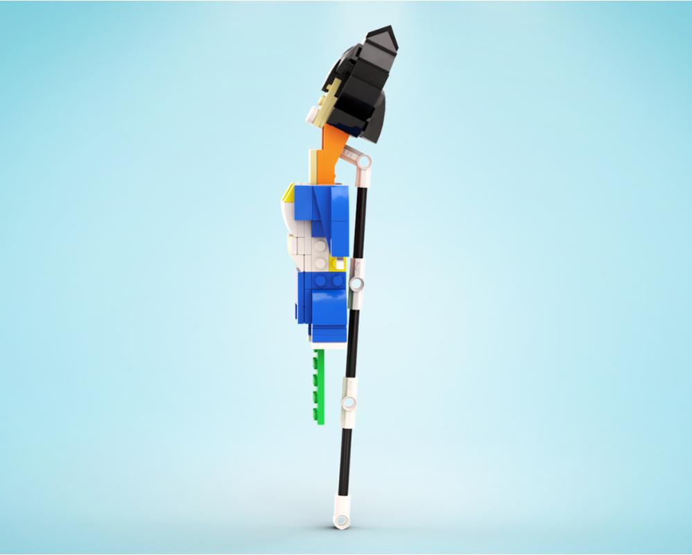 LEGO MOC-215029 A proud Warrior (Brick Separator Puppet) by Brick-O ...