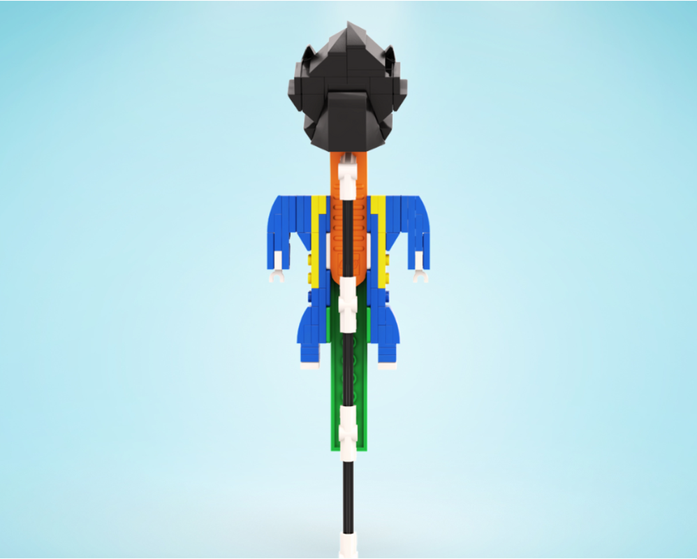 LEGO MOC-215029 A proud Warrior (Brick Separator Puppet) by Brick-O ...