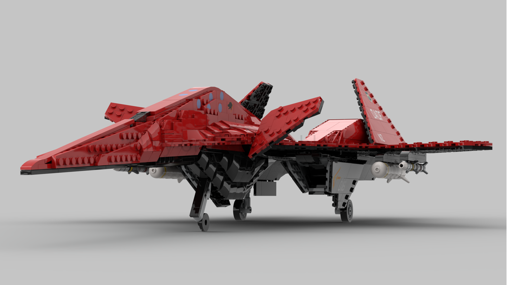 LEGO MOC 1:35 Scale ADF-01 Falken by HandSolo99 | Rebrickable - Build ...