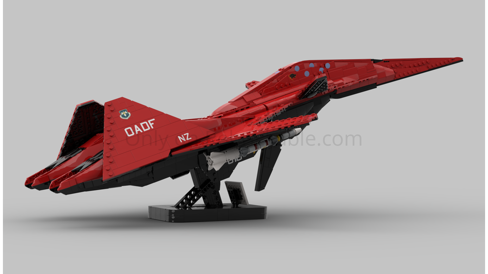 LEGO MOC 1:35 Scale ADF-01 Falken by HandSolo99 | Rebrickable - Build ...