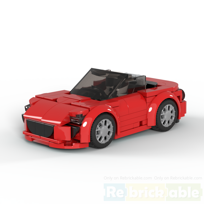 LEGO MOC Mazda MX-5 Miata NC by MinifigGarage | Rebrickable - Build ...