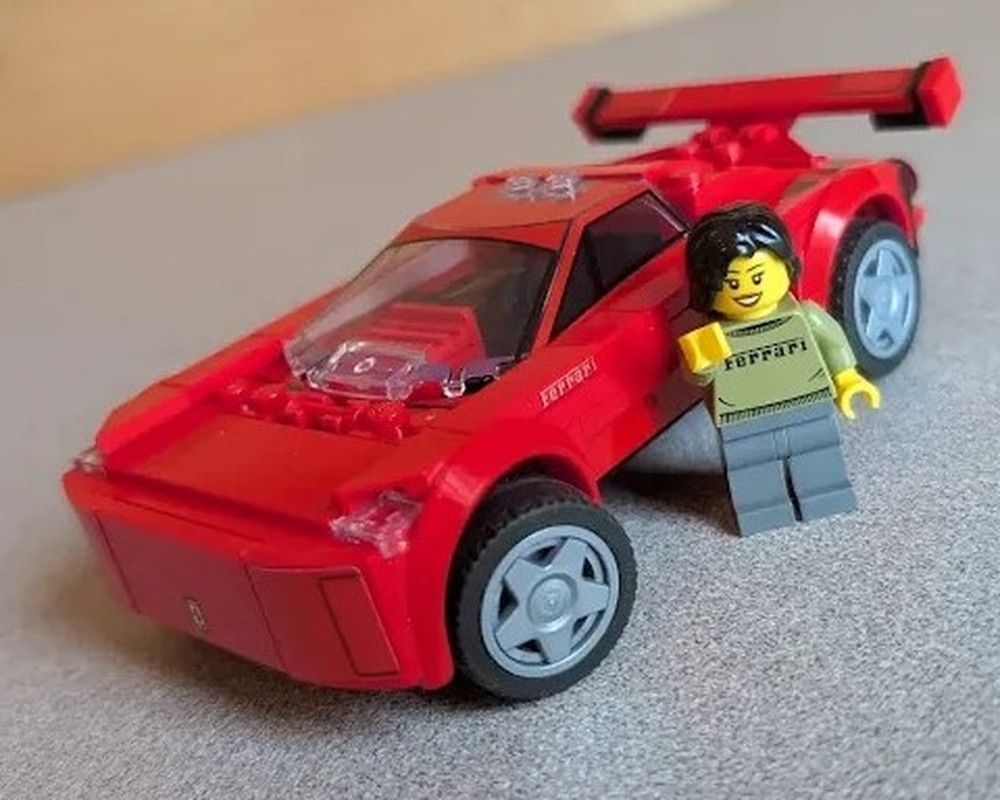 LEGO MOC Red Racer by hawkinorin | Rebrickable - Build with LEGO