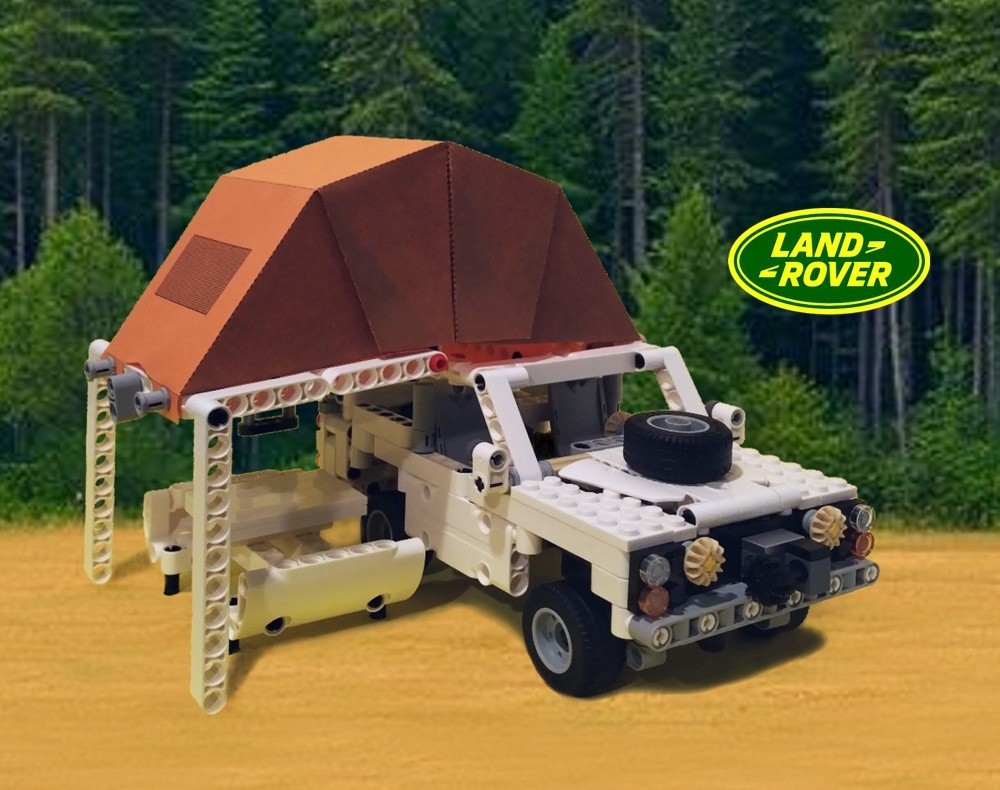 LEGO MOC 42167 Land Rover Classic Defender Roof Top Tent by EduViPe ...