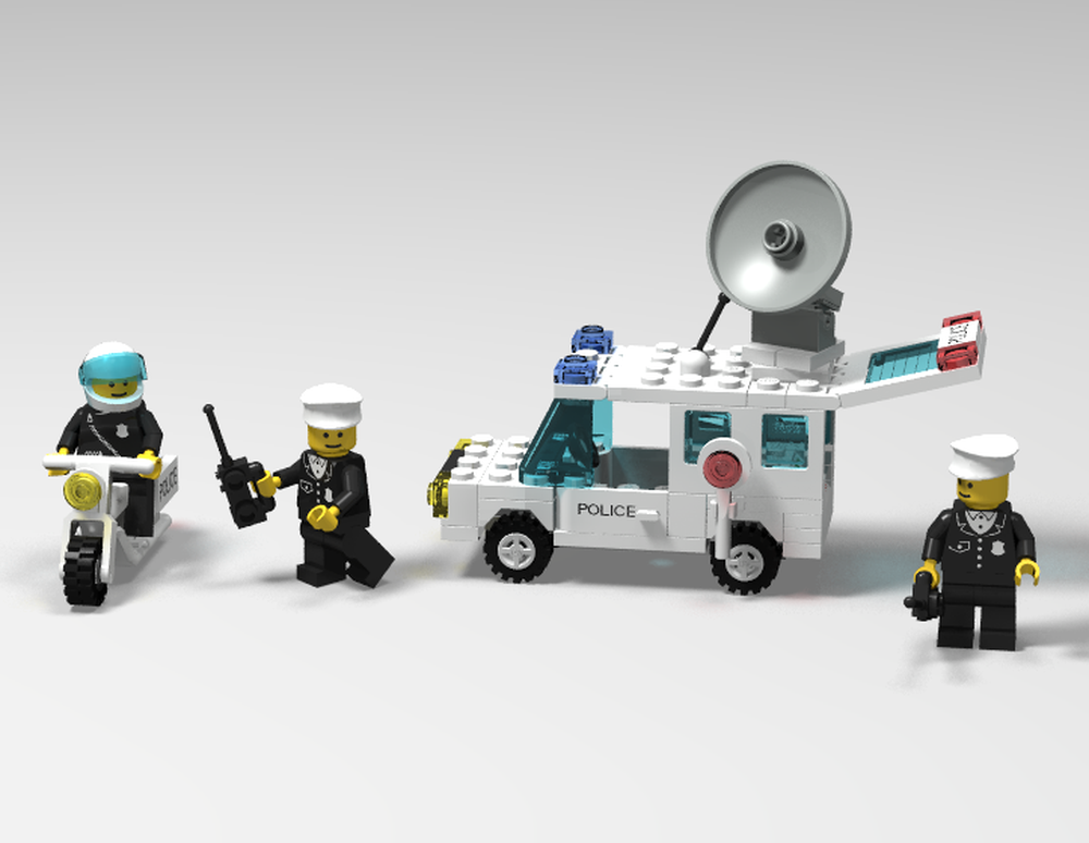 LEGO MOC Mobile Radar Unit by Bruckette | Rebrickable - Build with LEGO