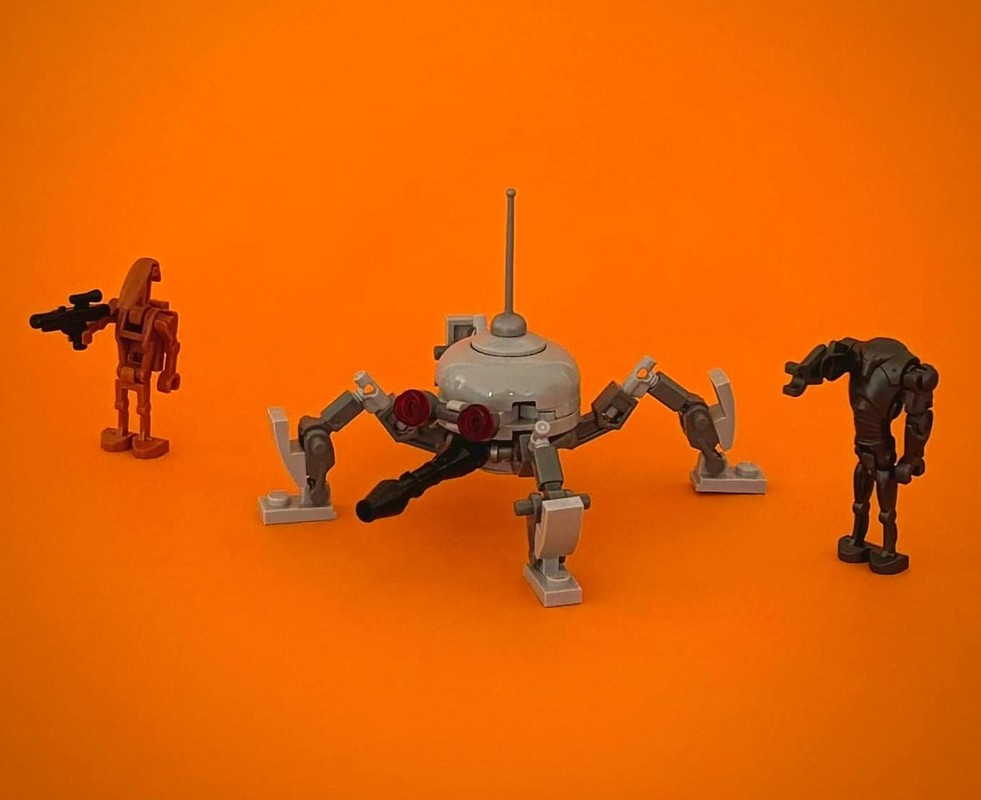 LEGO MOC Dwarf Spider Droid by Wan_Bricks | Rebrickable - Build with LEGO