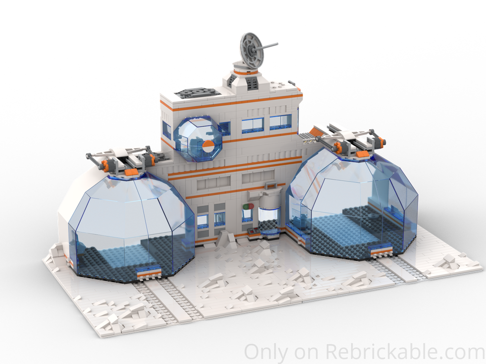 LEGO MOC Space Base Andromeda by Hedu88 | Rebrickable - Build with LEGO