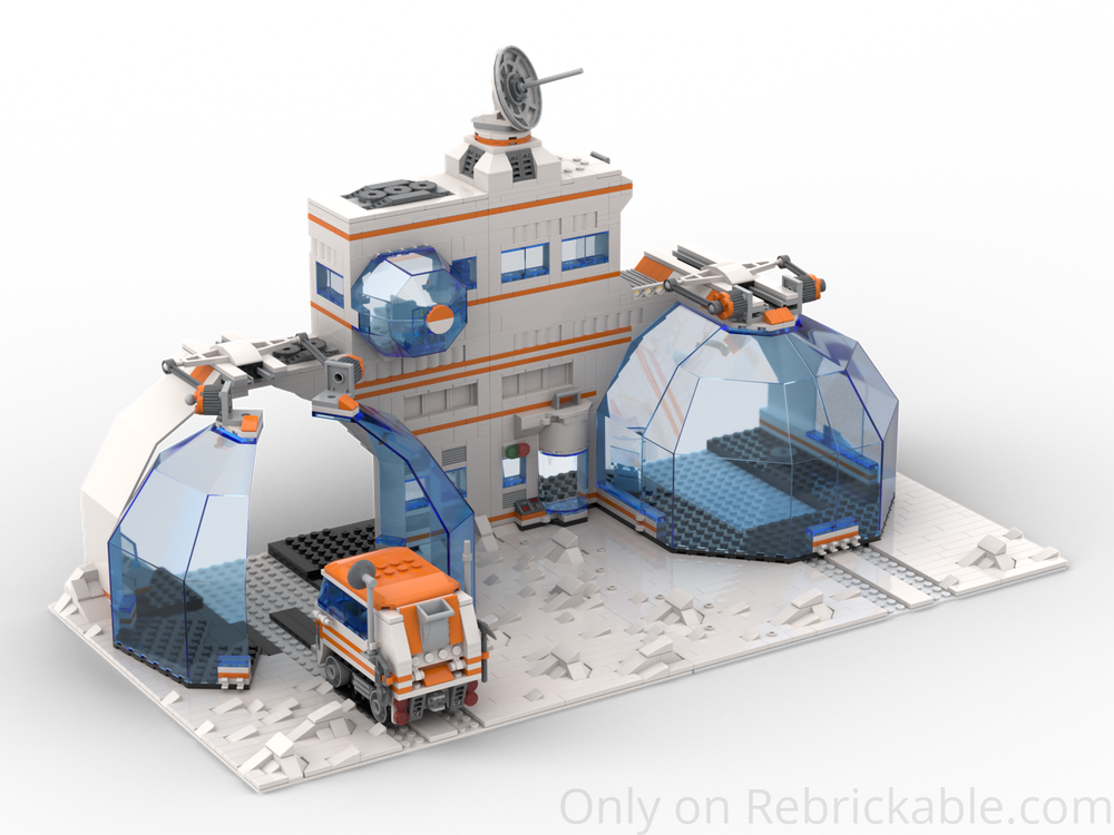 LEGO MOC-215087 Space Base Andromeda by Hedu88 | Rebrickable - Build ...