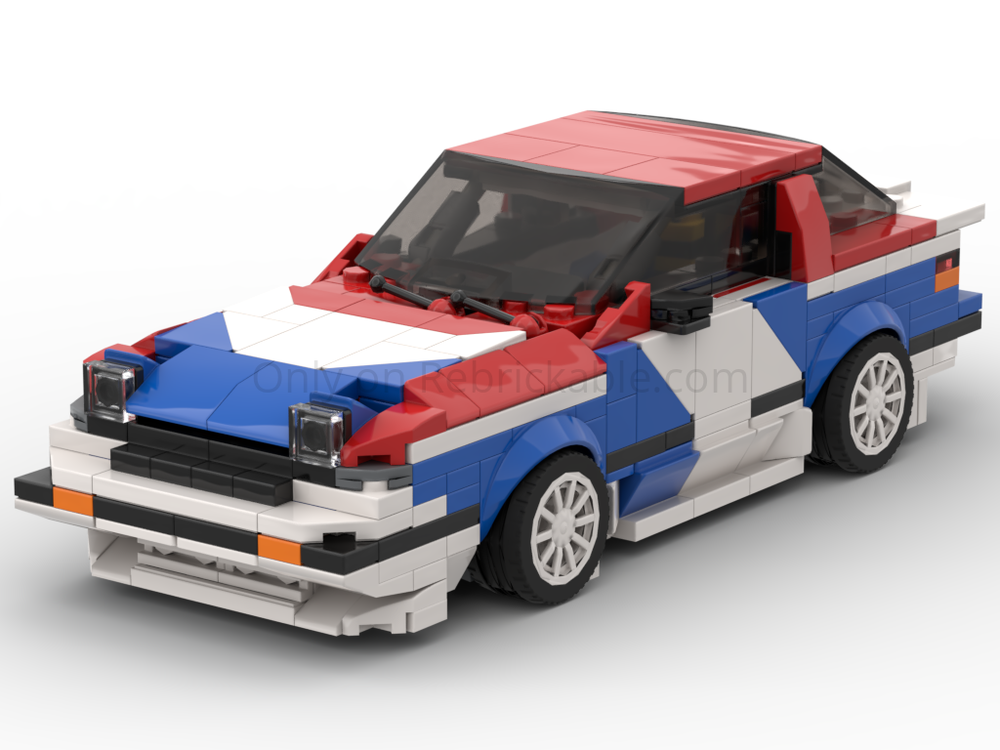 LEGO MOC Nissan Silvia'87-OLYMPUS Rally / Per Eklund's Nissan Silvia ...