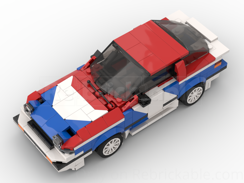 LEGO MOC Nissan Silvia'87-OLYMPUS Rally / Per Eklund's Nissan Silvia ...