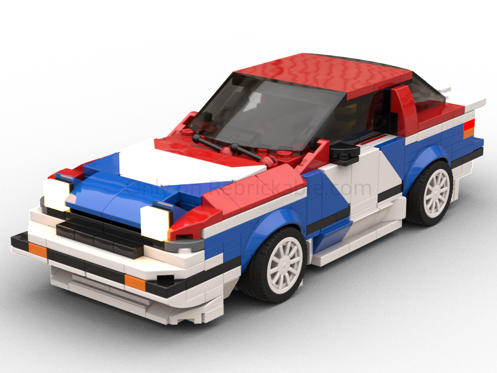 LEGO MOC Nissan Silvia'87-OLYMPUS Rally / Per Eklund's Nissan Silvia ...