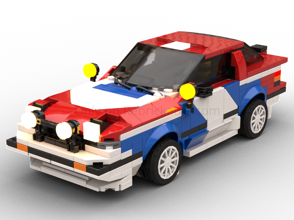 LEGO MOC Nissan Silvia'87-BANDAMA Rally 1987 / Shekhar Mehta's Nissan ...