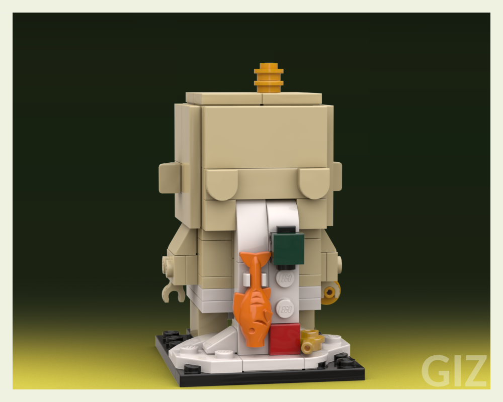 LEGO MOC Up Chuck - Garbage Pail BricKidz MOC by Gisby | Rebrickable ...