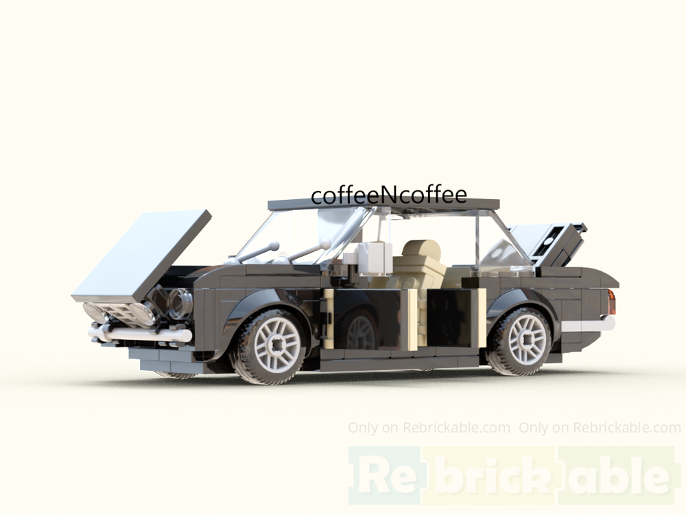 LEGO MOC Jaguar XJ12 by coffeeNcoffee | Rebrickable - Build with LEGO