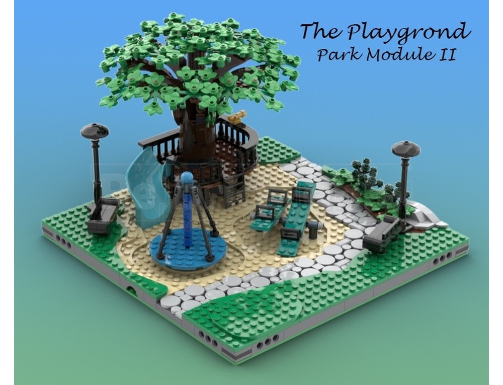 LEGO MOC The Playground by K_Giffen_Creates | Rebrickable - Build with LEGO