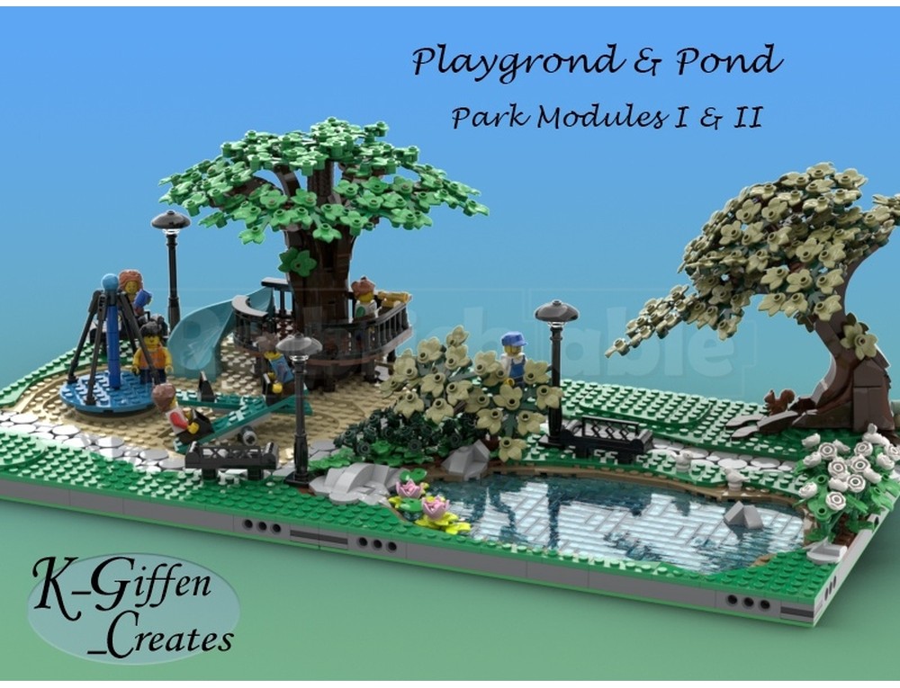 LEGO MOC The Playground by K_Giffen_Creates | Rebrickable - Build with LEGO