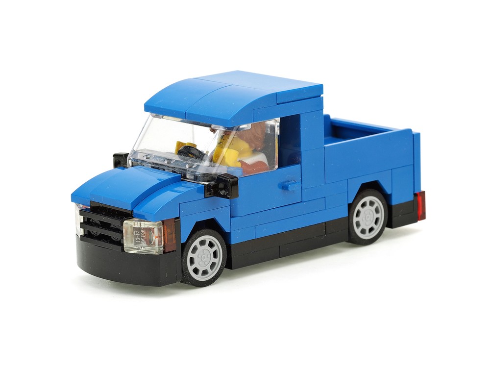 LEGO MOC Small blue pickup by De_Marco | Rebrickable - Build with LEGO