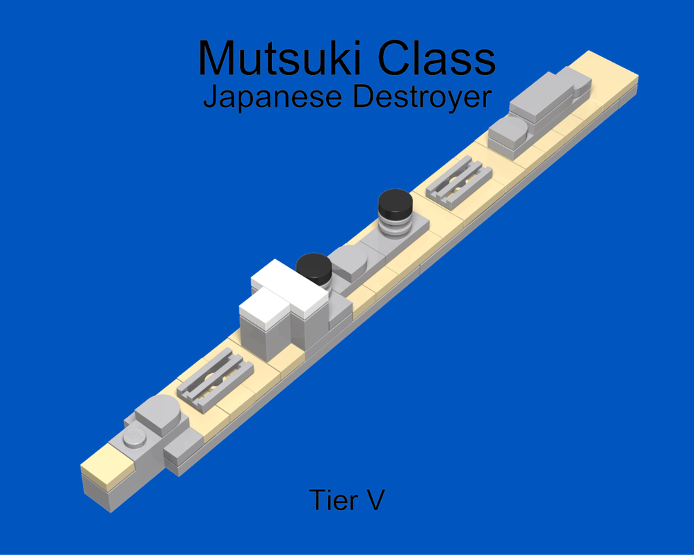 LEGO MOC 1:560 Scale Early Japanese Destroyers by yamato534 ...