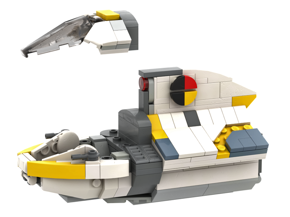 LEGO MOC The Phantom II by Quarries Workshop | Rebrickable - Build with ...
