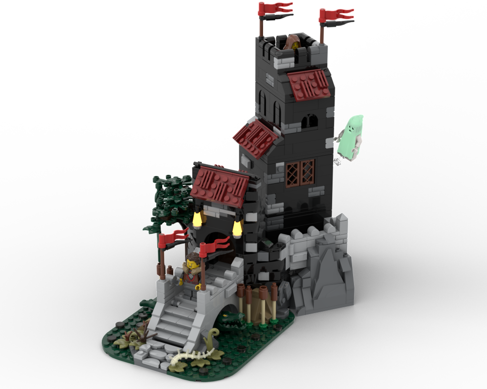 LEGO MOC wolfpack tower by penguin_bobo | Rebrickable - Build with LEGO