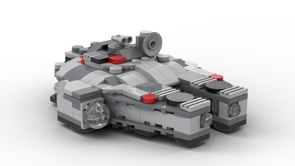 LEGO MOC Millenniumm Falcon Mini by Rivers Bricks | Rebrickable - Build ...