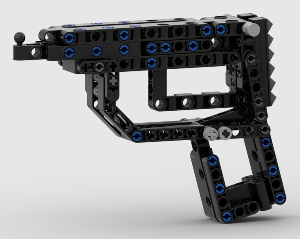 LEGO MOC Rubber band gun by mickcorp | Rebrickable - Build with LEGO