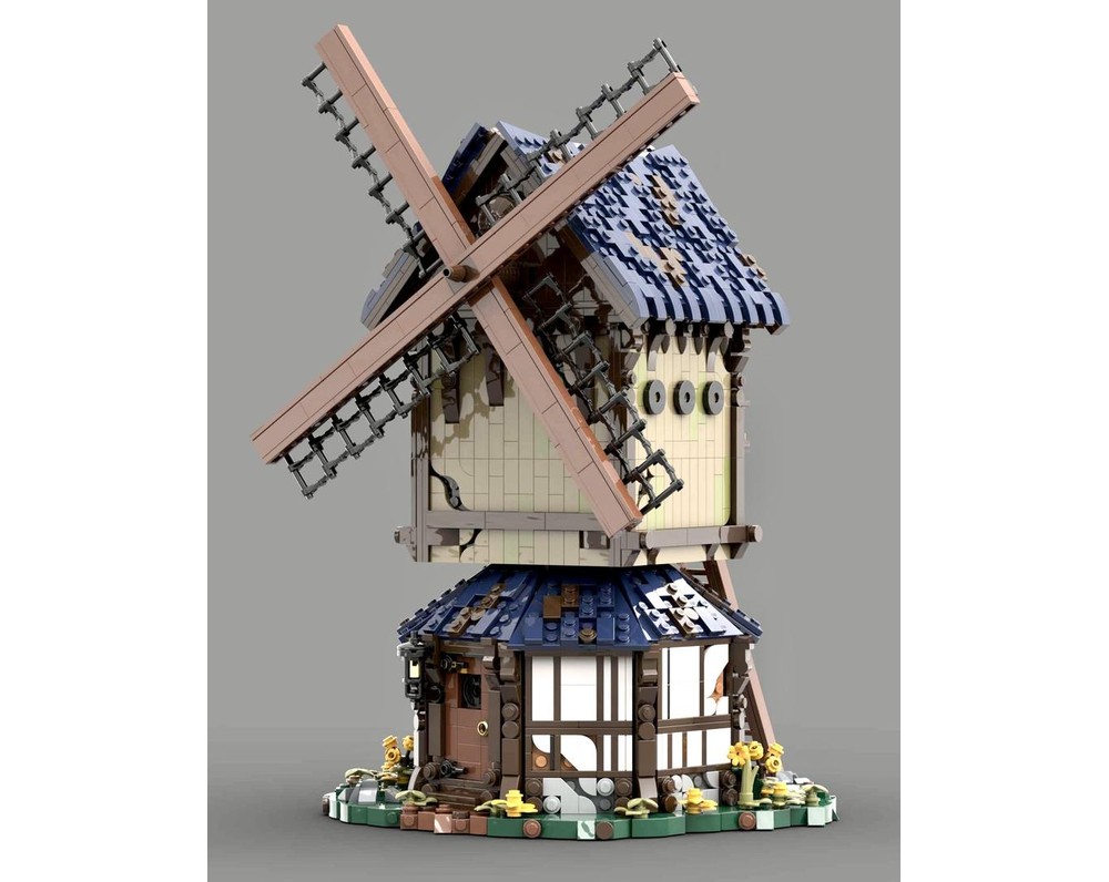 LEGO MOC-215153 Windmill - Medieval Fantasy by PeetersKevin ...