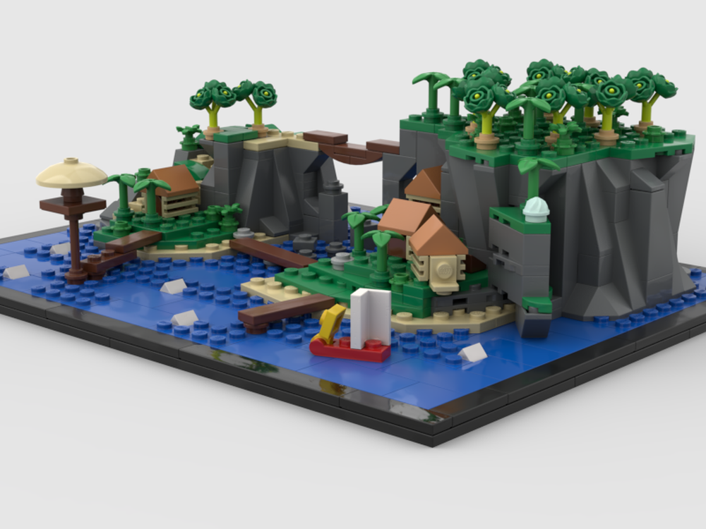 LEGO MOC Outset Island: The Wind Waker by lukecloudfoot | Rebrickable ...