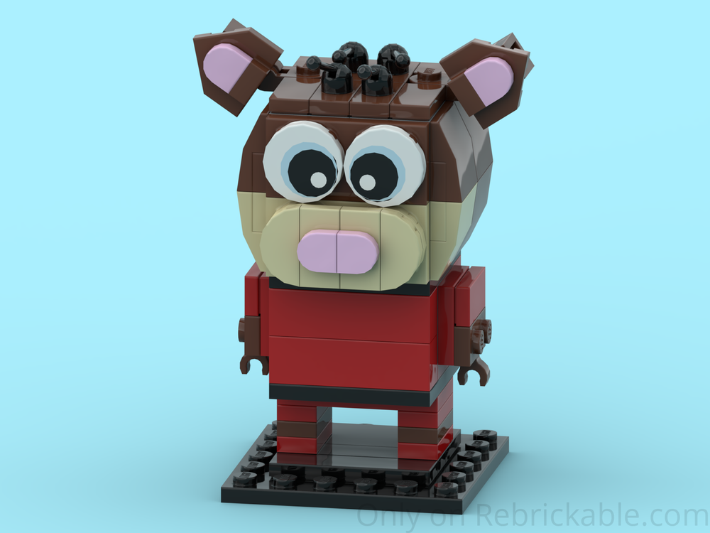 LEGO MOC Brickheadz Stormy Mascot by aa_lego_creations | Rebrickable ...