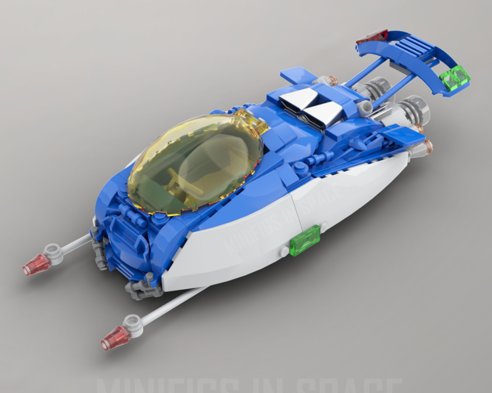 LEGO MOC Classic Space LL-Scout Shuttle by MinifigsInSpace ...