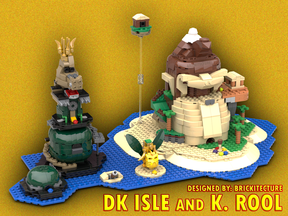 LEGO MOC-215173 DK Isle and K. Rool by Brickitecture_Bricks ...