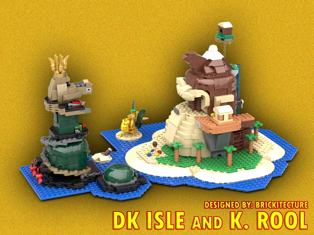 LEGO MOC-215173 DK Isle and K. Rool by Brickitecture_Bricks ...