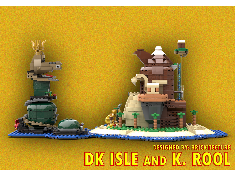 LEGO MOC-215173 DK Isle and K. Rool by Brickitecture_Bricks ...